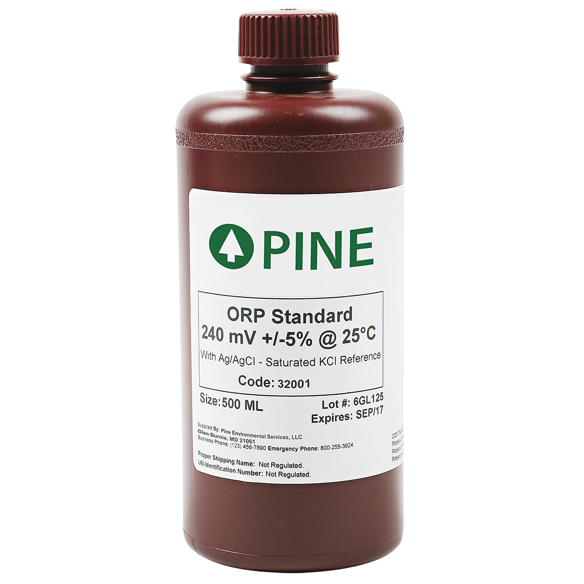ORP/Redox-500mL 240mV – Pine Environmental Canada